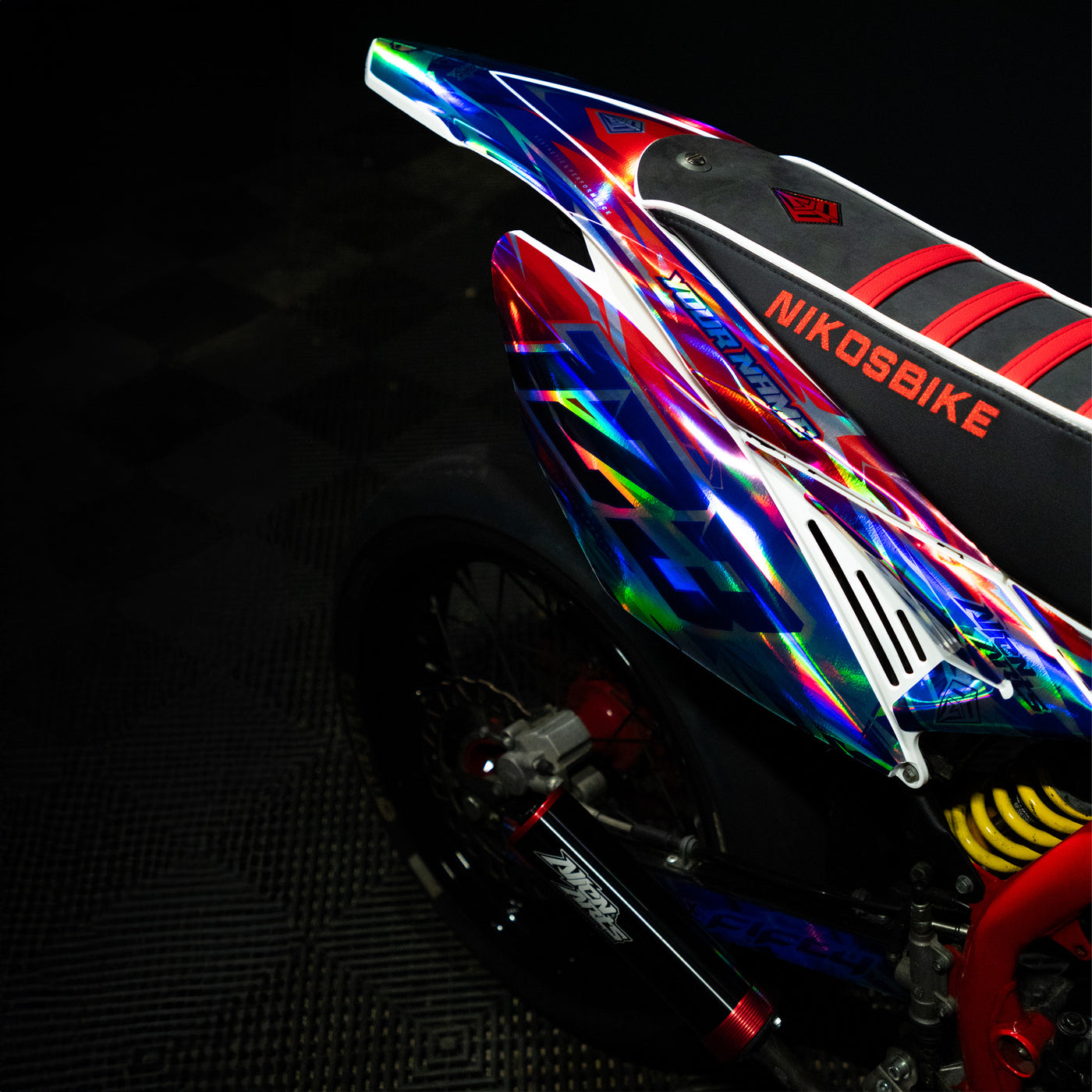 Kit Déco Personnalisé | Moto 50cc | Fifty X Alienarts
